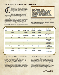 Simple Trap System – ThinkDM