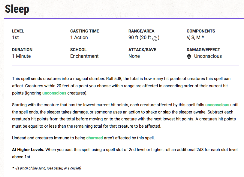 Sleep Spell Reawakening – ThinkDM
